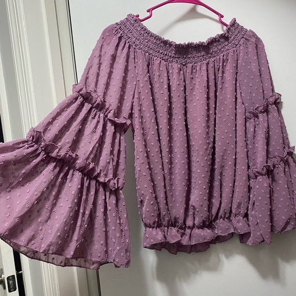 T.J.Maxx | Tops | Off Shoulder Blouse | Poshmark